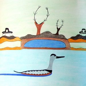 Inuit Drawings - Gevik